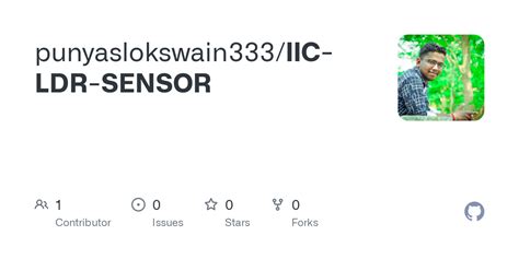 GitHub Punyaslokswain333 IIC LDR SENSOR