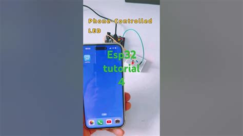 Esp32 Tutorial 4control An Led With Your Phone Using Esp32 And Bluetooth Esp32tutorial Youtube