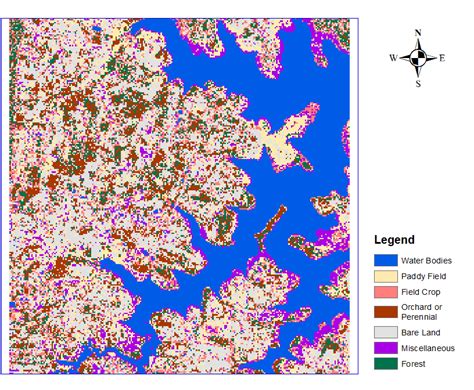 Land Use Classification Using Fuzzy K Mean From Combination Of Band 1 Download Scientific
