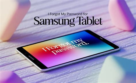 Reset Password For Samsung Tablet Easily No Data Loss
