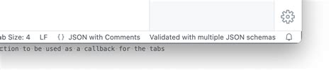 Json Language Status Isn T Pin Friendly Issue Microsoft Vscode Github