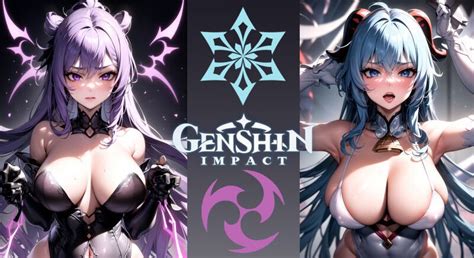 ART Geshim Impact Ero Ai Art Genshin Impact imagens eróticas de IA AI Otaiku uncen Ero