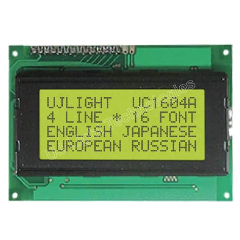 LCD-Products-Categorys-UJ Light Technologies Corporation