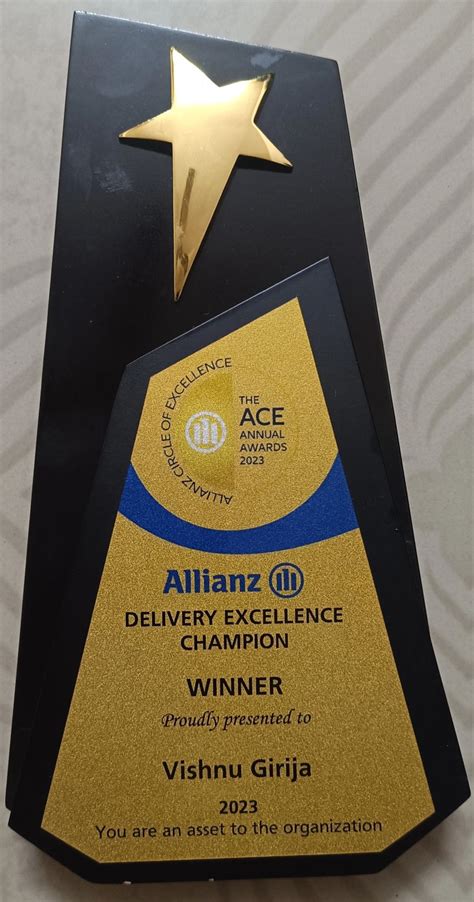 Another Amazing Year Allianz Services Vishnu Girija