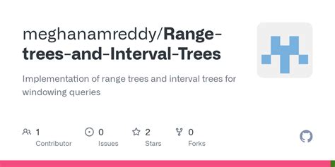 Github Meghanamreddyrange Trees And Interval Trees Implementation