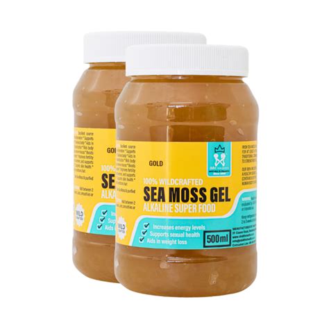 Gold Sea Moss Gel 500ml Combo Ididit For Earth