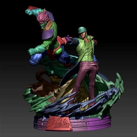 Jojo´s Bizarre Adventure Stl 3d Print Files