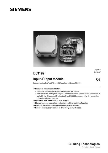 Input Output Module Siemens
