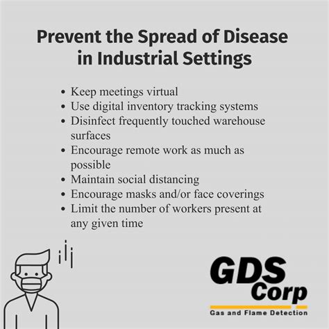 Prevent The Spread Of Disease In Industrial Settings GDS Corp