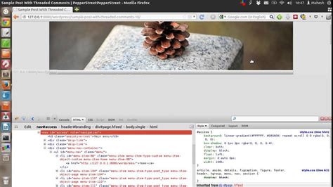 How To Use Firebug For Css Development Youtube