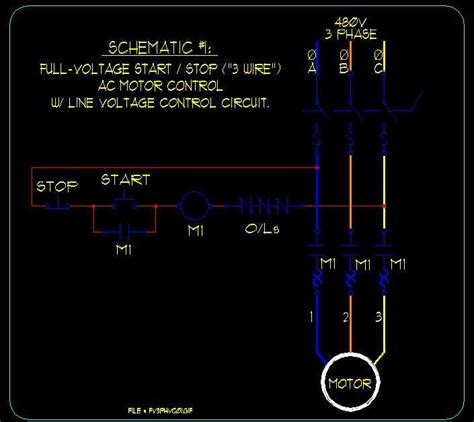 A Simple Guide To Start Stop Motor Control Wiring Diagrams