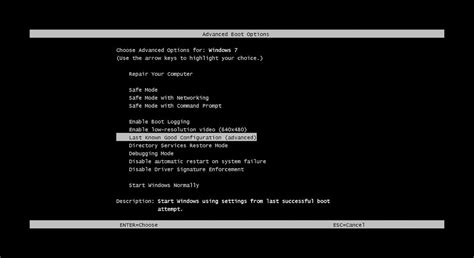 How To Boot Last Known Good Configuration On Windows 10