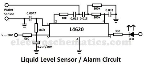 Liquid Level Sensor Circuit