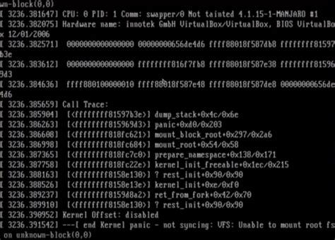 Unable To Mount Root Fs On Unknown Block1790 Master Hi Technology