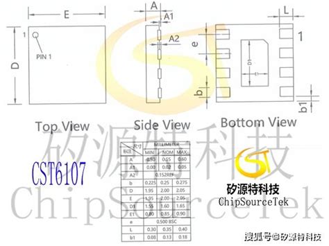 矽源特chipsourcetek Cst6107 Dfn228单通道驱动 搜狐大视野 搜狐新闻