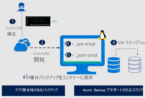 Azure Backup 用の拡張事前投稿スクリプト フレームワークを使用したデータベース整合性スナップショット Azure Backup