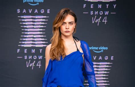 Model And Actress Cara Delevingne Defends Posing For Topless Photos To Show Off New Arm Tattoo