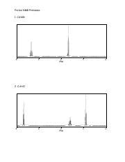 Proton NMR Problems Analyzing Chemical Shifts And Spectra Of Course Hero