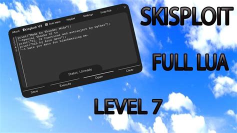 Parchado 20062018 ¡nuevo Exploit Para Roblox Skisploit V3 Full Lua Youtube
