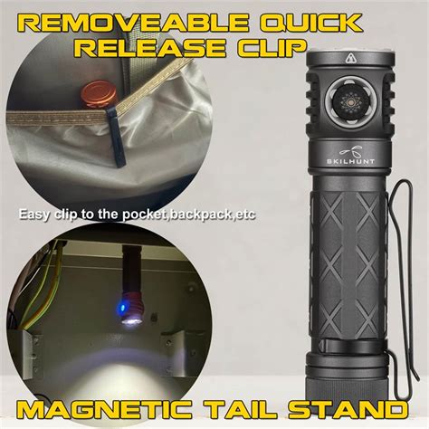 Ec200 Powerful Edc 2250 Lumens Usb C Rechargeable Led Flashlight