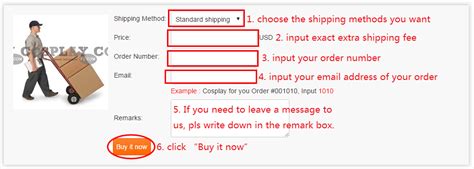 How To Pay Extra Shipping Fee CosplayFU S Blog