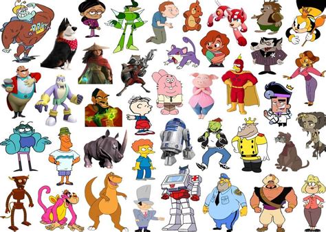Click The R Cartoon Characters Iii Quiz By Ddd