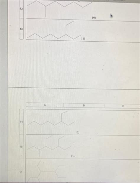Solved Nomenclature Exercise Using The New IUPAC Or The Chegg Com