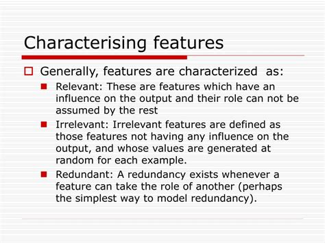 Ppt Feature Selection For Regression Problems Powerpoint Presentation
