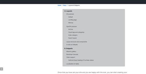 Looking For Two Column Jekyll Theme With Toc Help Jekyll Talk