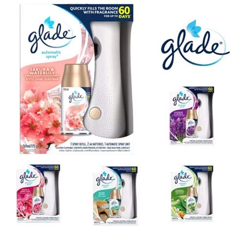 เกลดออโตเมติค สเปรย์ปรับอากาศอัตโนมัติ 269 มล Glade Automatic Spray Air Freshener 269ml Shopee