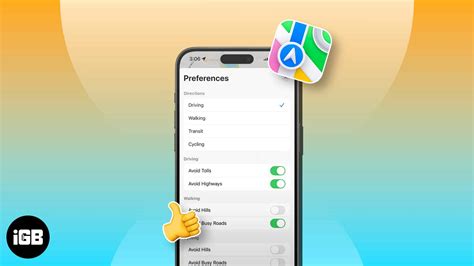 How To Change Default Direction Type In Apple Maps On IPhone IGeeksBlog