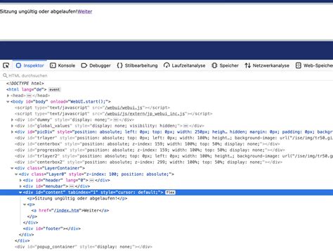 regahss embedded errorpage wird nicht korrekt in webui eingebunden · issue 1598 · jens maus