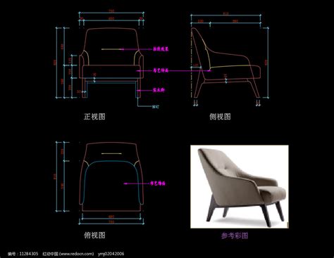 舒适躺椅cad图片素材室外家具图片cad图片第19张红动中国
