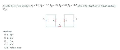 Solved Let Us Consider The Following Three Circuits With
