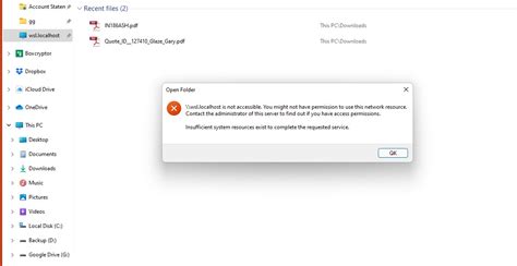 WSL In W File Explorer Issue Microsoft WSL GitHub