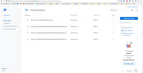 Dropbox Oauth Failed Support Duplicati