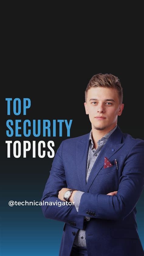 𝗧𝗲𝗰𝗵𝗻𝗶𝗰𝗮𝗹 𝗡𝗮𝘃𝗶𝗴𝗮𝘁𝗼𝗿 Cybersecurity Top Security Topics 🖥️ Tags