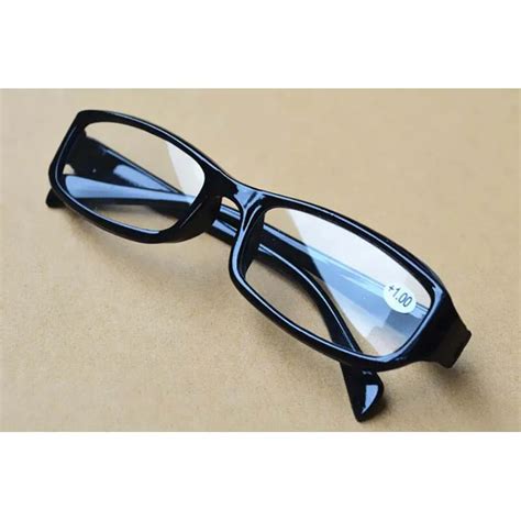 Buy Fashion Black Nearsighted Glasses Myopia Glasses 100 200 25 Men Women
