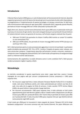 Extended Summary Of Comparing The Effects Of DNS DoT And DoH On Web