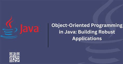 object oriented programming in java building robust applications nguyen phan quynh anh