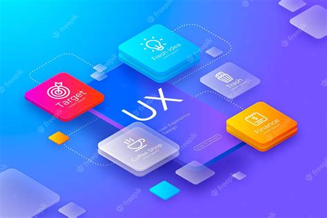 그라데이션 Uiux 배경 무료 벡터