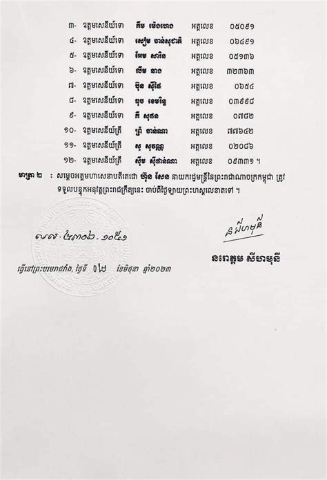 ព្រះមហាក្សត្រចេញព្រះរាជក្រឹត្យ ត្រាស់បង្គាប់