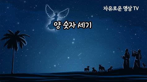 양 숫자 세기 Ver1수면유도양 한 마리 양 두 마리 양 세 마리양 백 마리 Youtube
