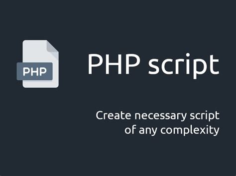 Custom PHP Script Create Code Upwork