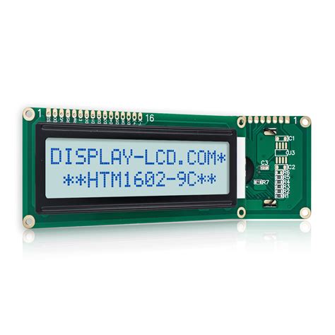 Character LCD Module 2X16 STN Gray Display With White Side Backlight Arduino
