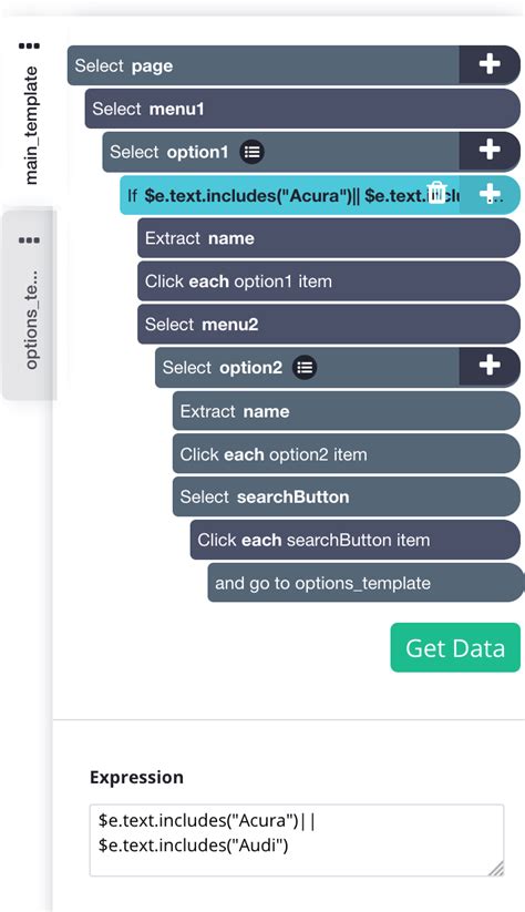 Clicking Through Options In Dropdown Menus Parsehub Help Center