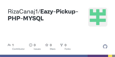 GitHub RizaCanaj1 Eazy Pickup PHP MYSQL