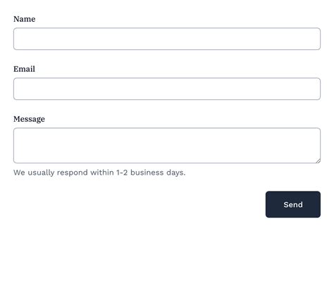 React Contact Forms Formspree
