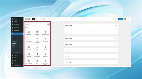 how to add widgets to wordpress step by step 10web