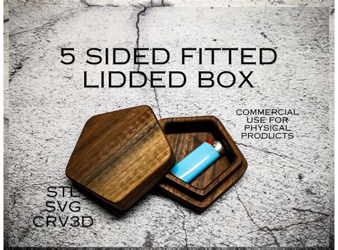 CNC Case CNC Box CNC File Lidded Box Etsy